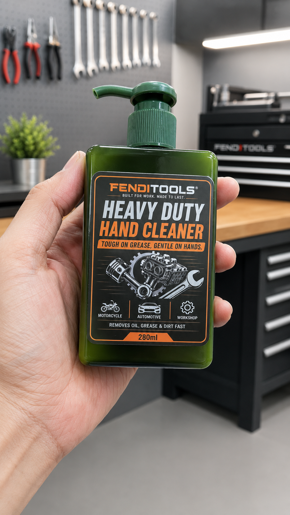FENDITOOLS HEAVY DUTY HAND CLEANER 280ML – Fendimart Enterprise